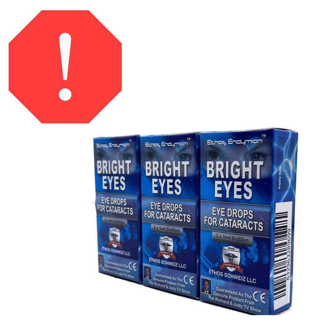 Cataract Dissolving Drops (Hoax)